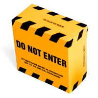 Do Not Enter Magnet Tape